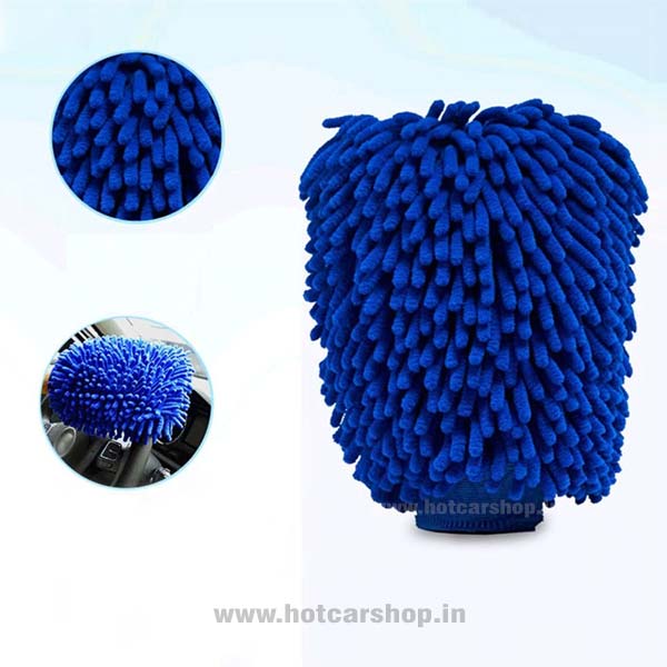 Microfiber Hand Glove Duster for Car Cleaning (3 Pieces)